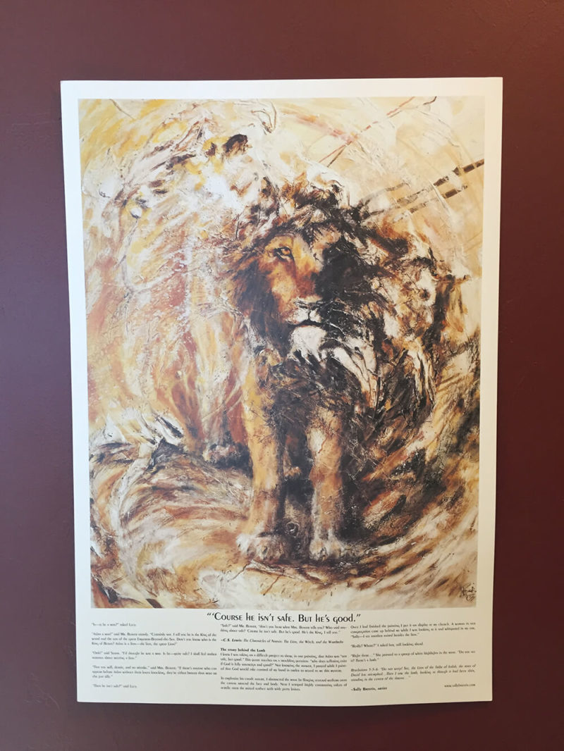 Aslan Poster (Unframed) - 13 x 19" - Dee Brestin Ministries